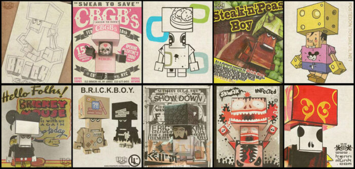 Maak een Brickboy – lesmateriaal van barry voeten